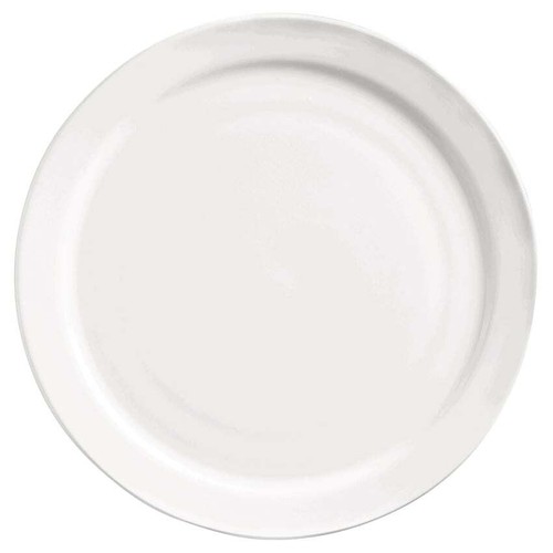 World Tableware 840-420N-12 Porcelana 7.25 Narrow Rim Plate - 36 / CS ...