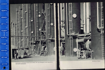 Fractionators at Phillips Gasoline Plant. Borger, Texas (1942)- Pages ...