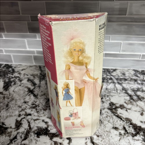 My First Ballerina Barbie Mattel #1788 Vintage 1986 4unow2day for sale ...