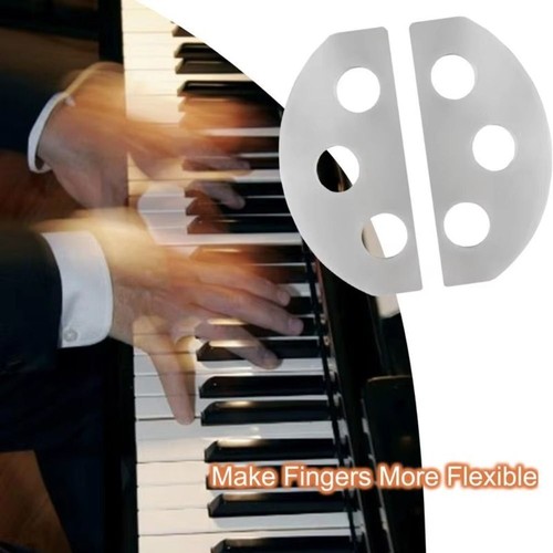 2Pcs Flexible Piano Finger Strengthener Portable Piano Hand Stretch ...