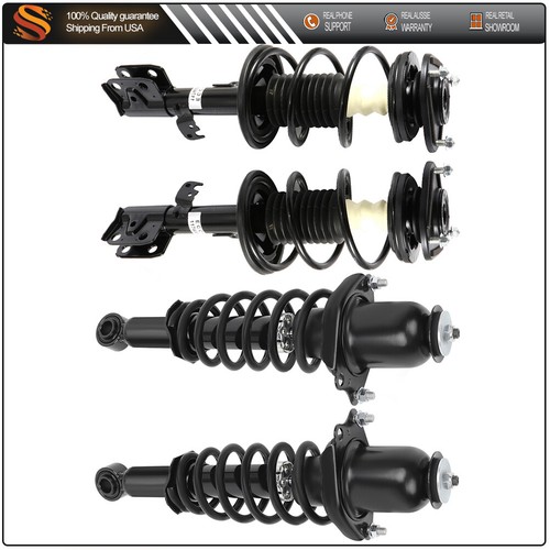Complete Quick Front Rear Struts Shocks Springs For 2011-2013 Toyota ...