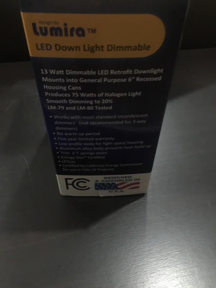 Lumira Led Down Light | eBay