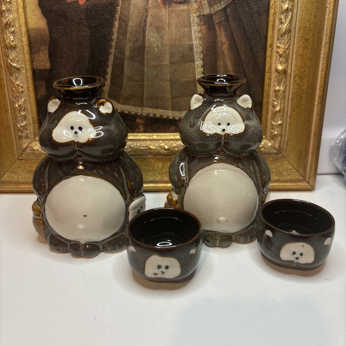 Ancient Tanuki Wallpaper Tanuki In Kimono In Old Japanese Anime Style