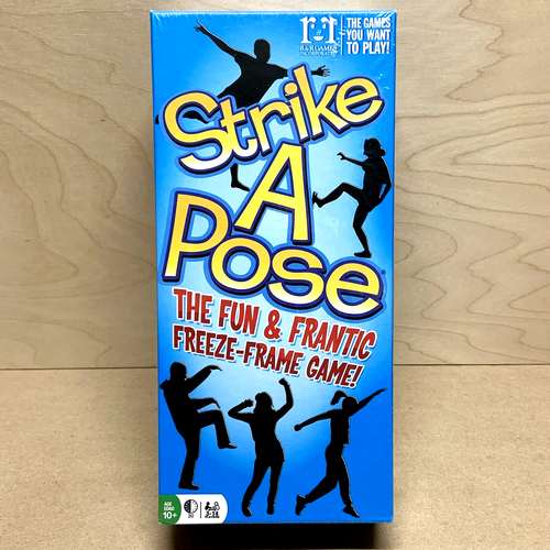 Strike A Pose Freeze-Frame Party Game (2014) NEW Sealed Fun Family Game ...