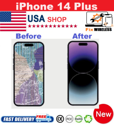 Apple iPhone 14 Plus Screen / LCD repair service mail in turnround 📦 📭 ...