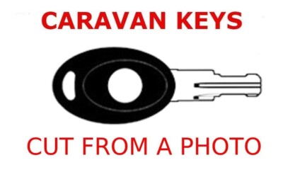 SPARE CARAVAN KEYS COMPASS ELDDIS LUNAR SPRITESWIFT CUT FROM A CLEAR ...