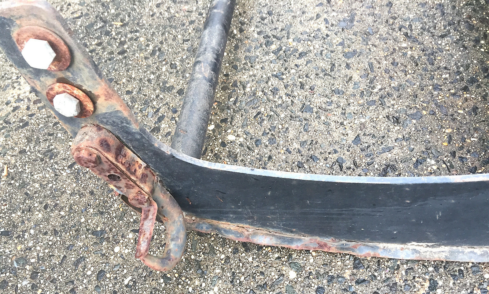Bush guard bumper push bar Used Dented f150 ram 1500 Silverado Sierra ...