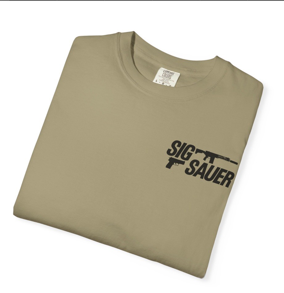 Vintage Style Firearm Sig Sauer Logo on Medium-2XL T-shirt | eBay