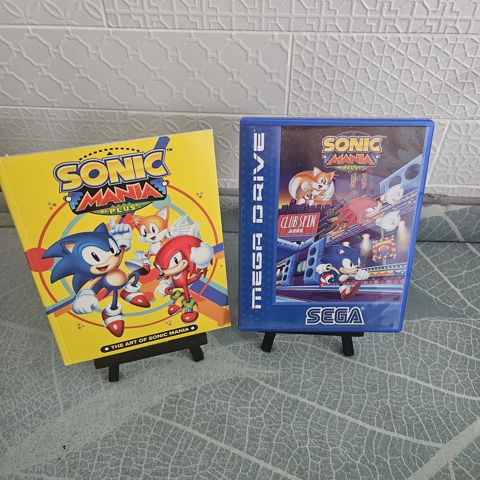 Sonic Mania Plus Sony PlayStation 4 PS4 Game Complete Art Book ...