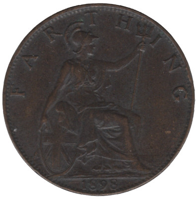 1898 British Victoria Farthing Coin | eBay Australia
