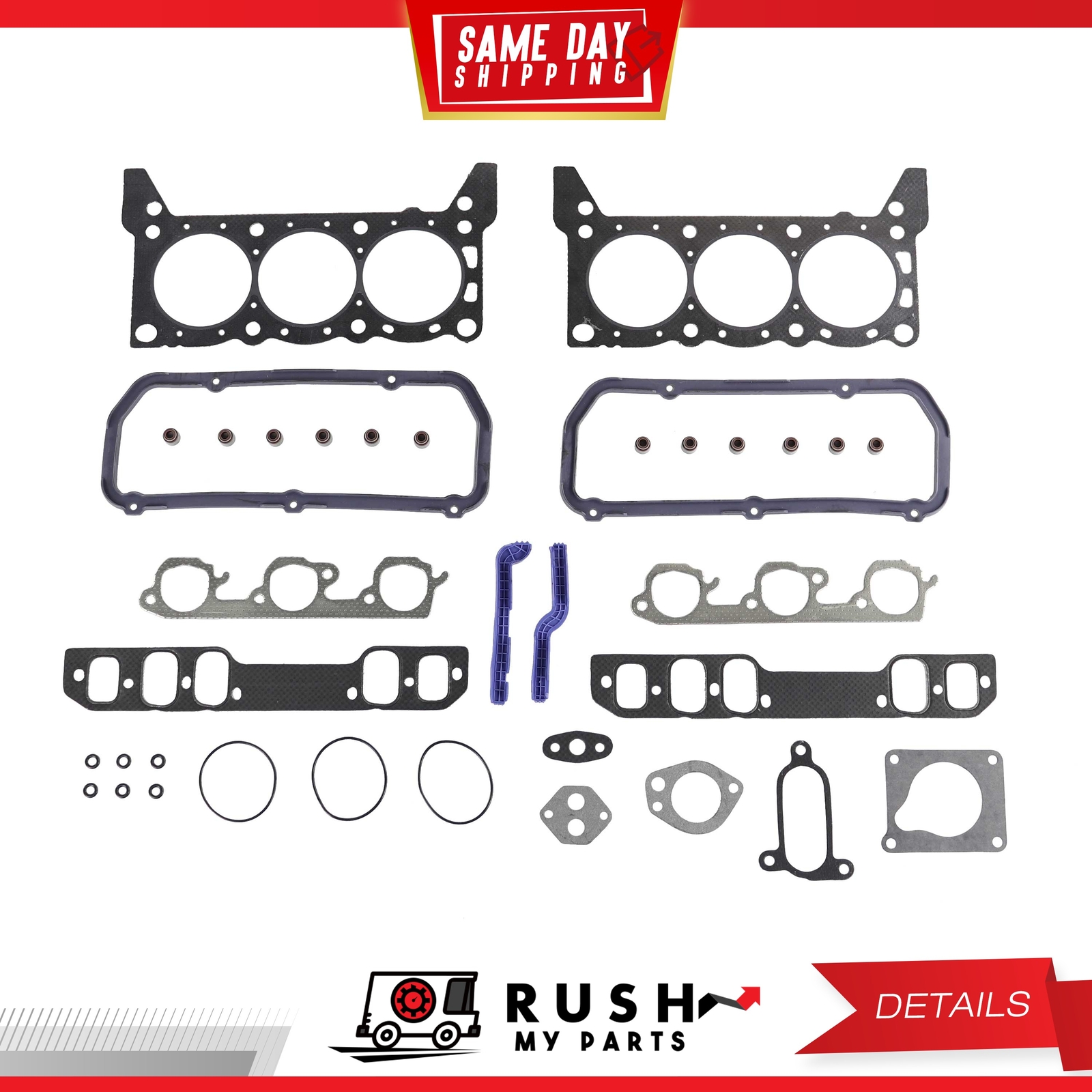 DNJ EK4118M Master Engine Rebuild Kit For 90-93 Ford Thunderbird 3.8L ...