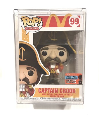 Funko POP! McDonald's Captain Crook #99 2020 Fall Convention Exclusive ...