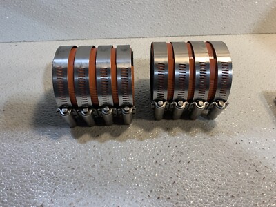 Lot Of 2 Anaco (Husky) Heavy Duty No Hub Bands. Size: 2 X 1-1/2”, Model ...
