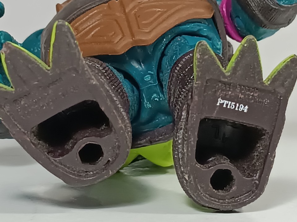 PLAYMATES 2014 TMNT SPIKE SLASH TORTOISE NICKELODEON NINJA TURTLES 100% ...