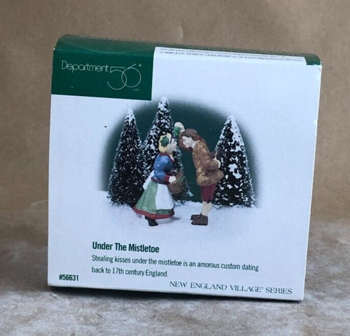 Department 56 "Under the Mistletoe" New England Village Collection ...