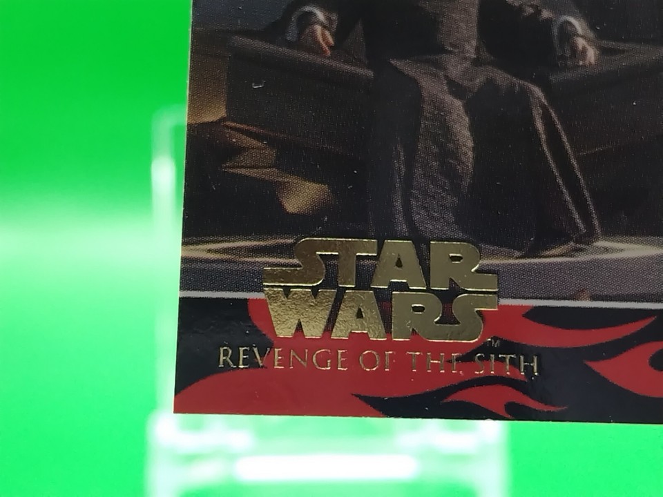 COUNT Dooku's EXECUTION Star Wars 2005 REVENGE OF THE SITH Card TCG ...