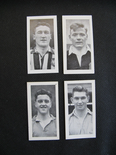 MITCHAM FOODS TRADE CARDS X 4 - FOOTBALLERS - 1956 | eBay UK