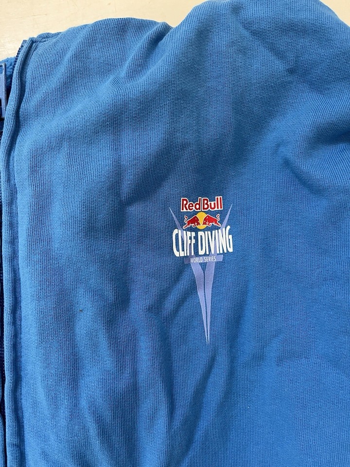 Official Red Bull Cliff Diving Zip Up Fleece Jacket Size Medium | eBay UK