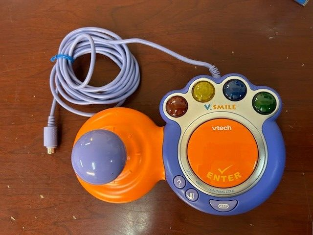 2 VTech Vsmile Joystick Controller Gamepad Model 9100 for sale online ...