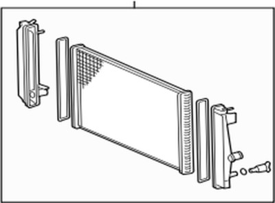 16400-28570 Toyota Radiator assy 1640028570, New Genuine OEM Part | eBay