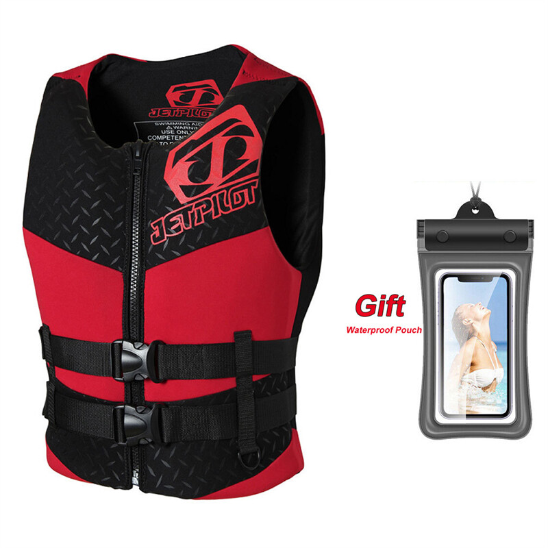 Men Women Neoprene Life Jackets Buoyancy Aid Jet Ski Swimming Surfing ...