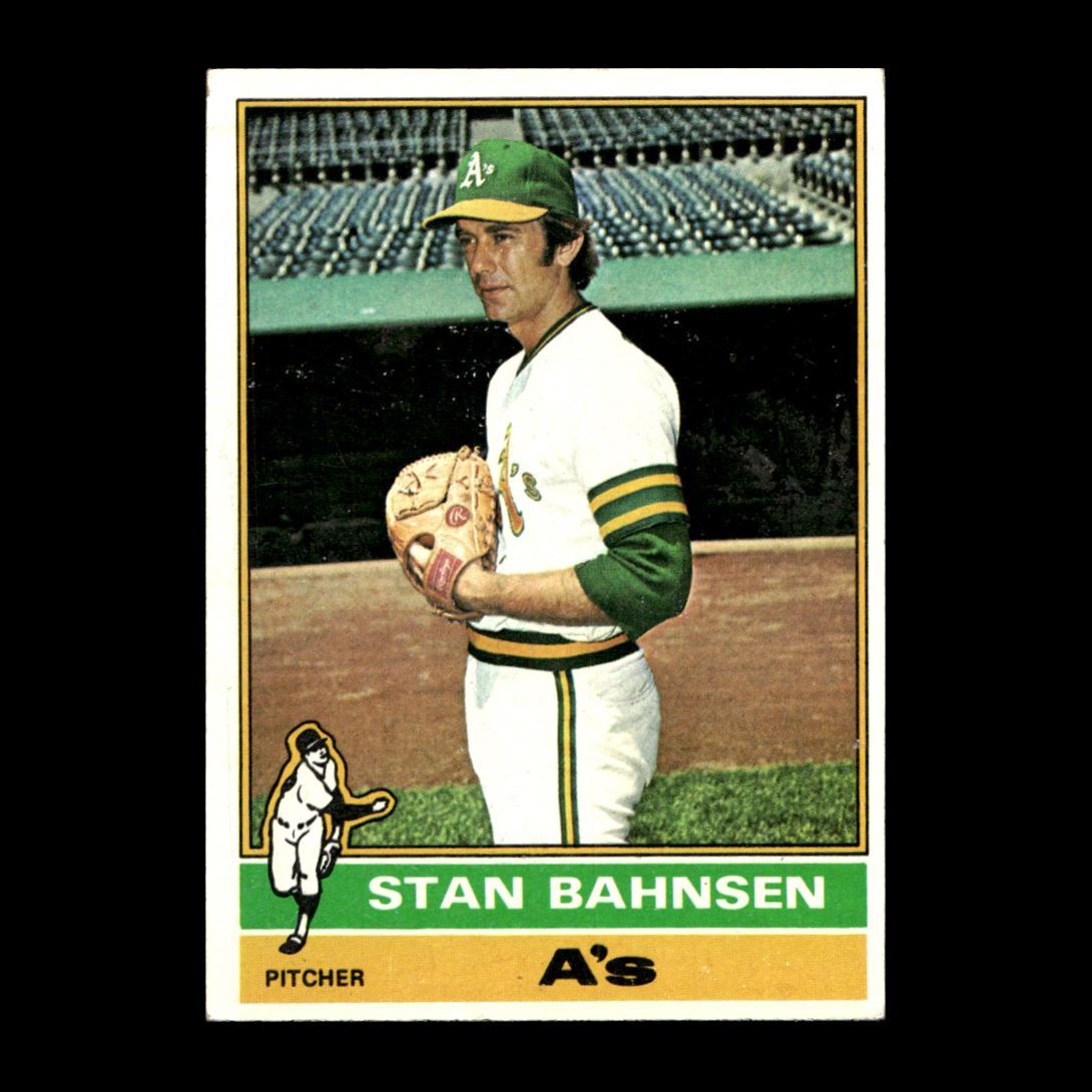 Stan Bahnsen 1976 Topps Oakland Athletics #534 Vintage GM! | eBay
