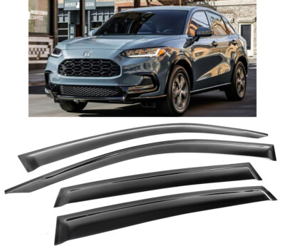 4 pcs Front Rear Window Visor Vent Sun Rain Wind Guard Shade For 23-Up ...