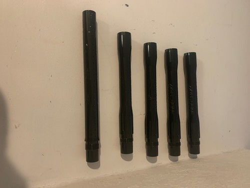 Redz Paintball Barrel Kit Sft Gloss Black 2 Tips .687 .689 .691 .693 | eBay