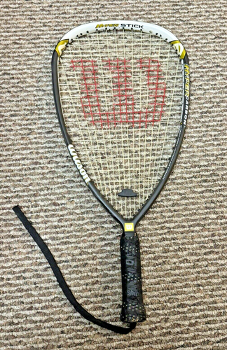Wilson Hyper Stick HyperCarbon Raquetball Raquet X-SM Grip | eBay
