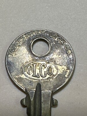 Ornate Vintage Key ILCO Independent Lock Co Fitchburg Mass 999 | eBay