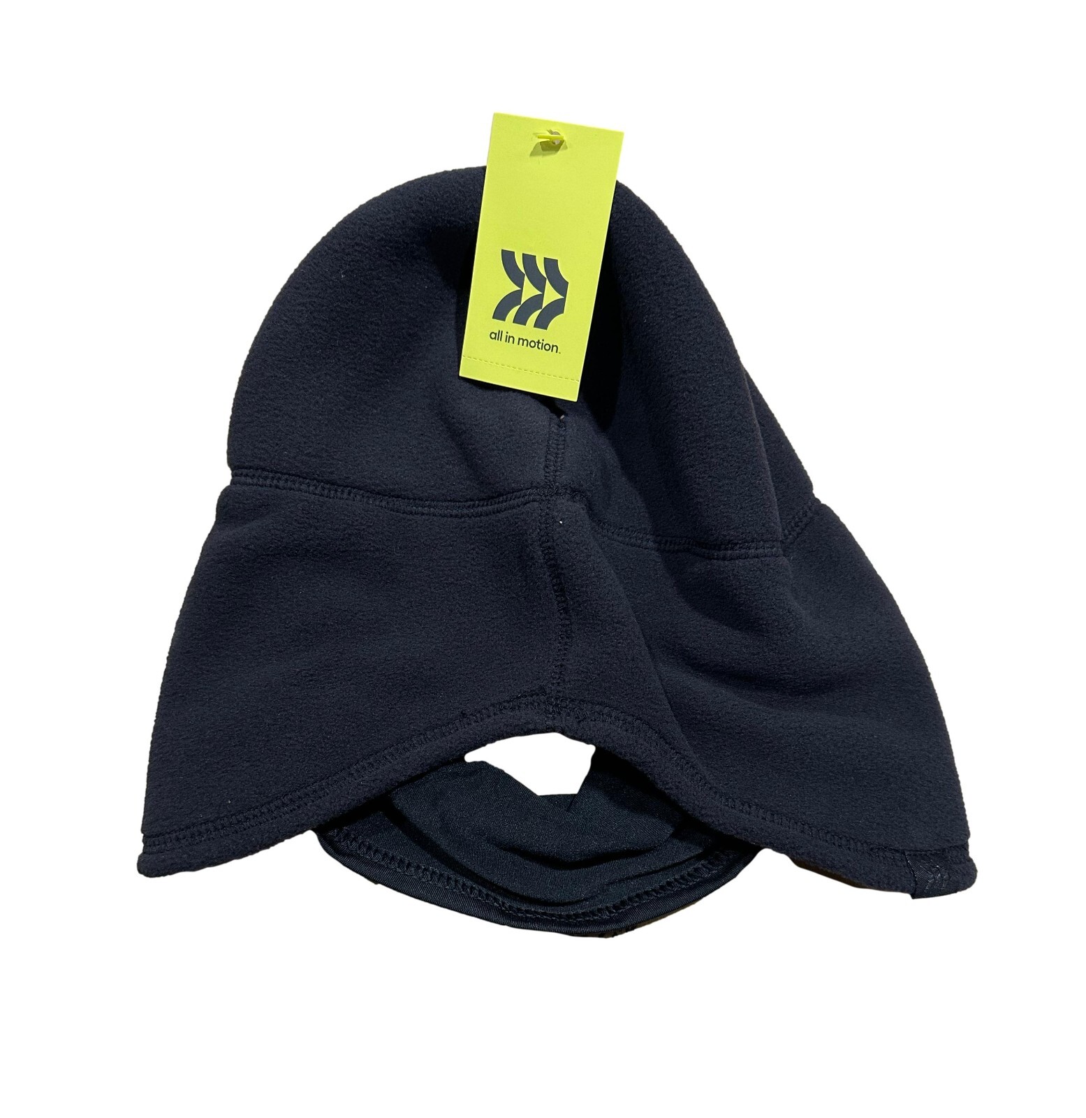 Fleece with Face Covering Beanie - All in Motion Black One Size | eBay