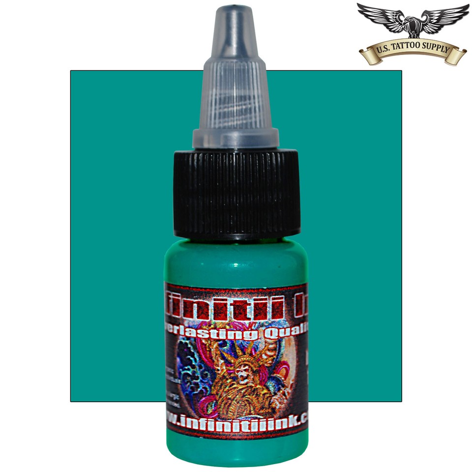 Infinitii Tattoo Ink - Turquoise | eBay