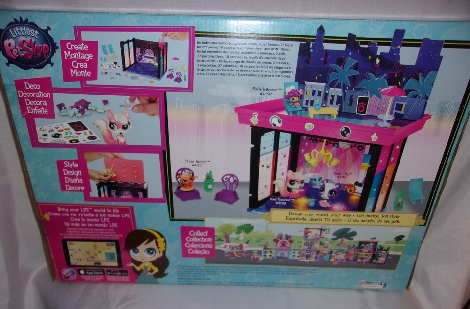 LPS Littlest Pet Shop VIP Party 4 LPS Figures Design Your Way 70+ pcs ...
