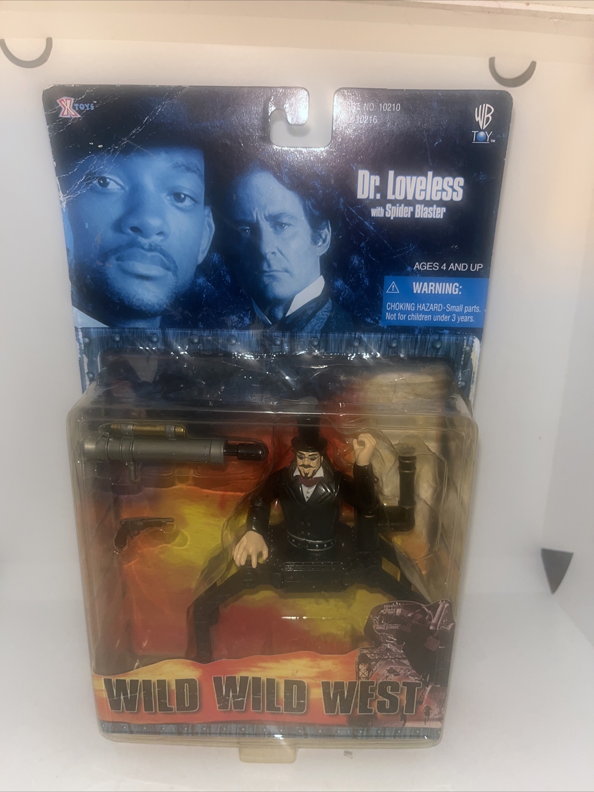 Vintage 1999 Wild Wild West Dr. Loveless Action Figure WB New Sealed ...