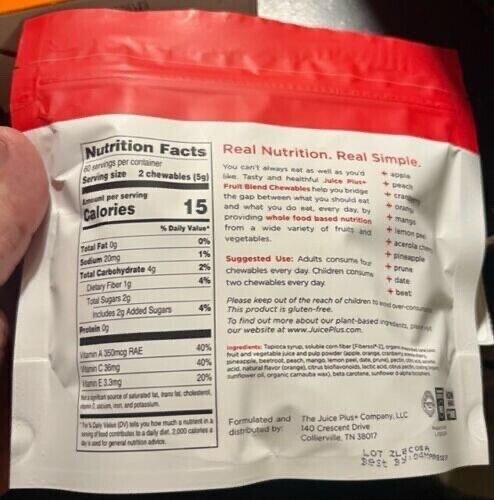 Juice Plus+ Trio - 360 Gummy Chewables: Fruit, Vegetable & Berry - 09/ ...