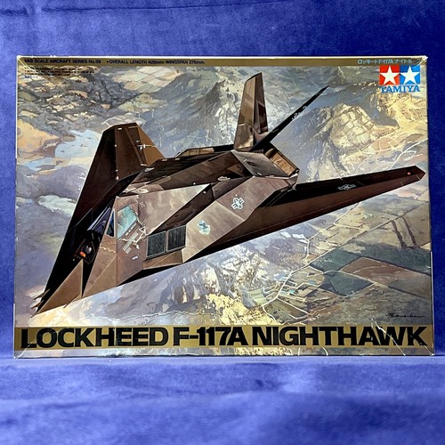 VTG 1998 Tamiya Lockheed F-117A Nighthawk 1/48 Scale Model #59 (New In ...