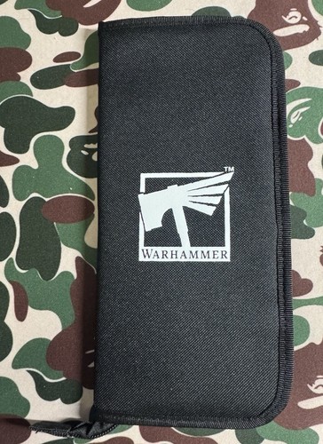Citadel Paint Brush Carry Case Official Warhammer Hobby Tool Wallet 40k ...