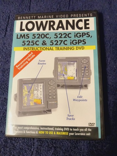 Lowrance Lms 520c,522c,Igps,525c and 527 C Igps (DVD) | eBay