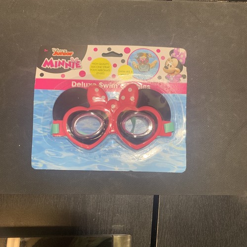 Disney Minnie Mouse Deluxe Swim Goggles Disney Junior High Quality New ...