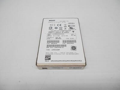 HGST Hitachi 800GB SSD SAS 12Gbps Hard Drive 2.5" HUSMM8080ASS200 Fits ...