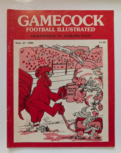 1980 Jacksonville State Gamecocks vs. Alabama State Hornets Football ...