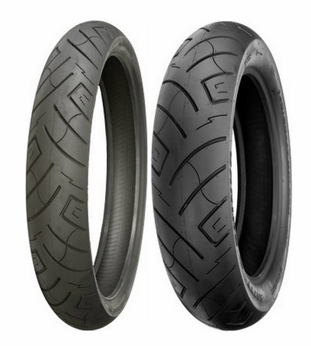 Shinko 140/80-17 & 170/80-15 777 Tires Honda VT1100C3/VTX1300R/S/T ...