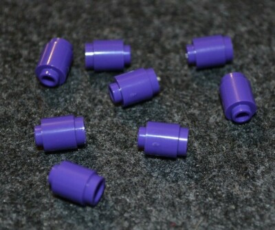 (8) 1x1 Purple Cylinder Brick Bricks ~ Lego ~ NEW | eBay