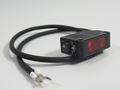 SUNX CX-442-P Photoelectric Sensor 12-24VDC 20mA 20-300mm w/ Cut Cable ...
