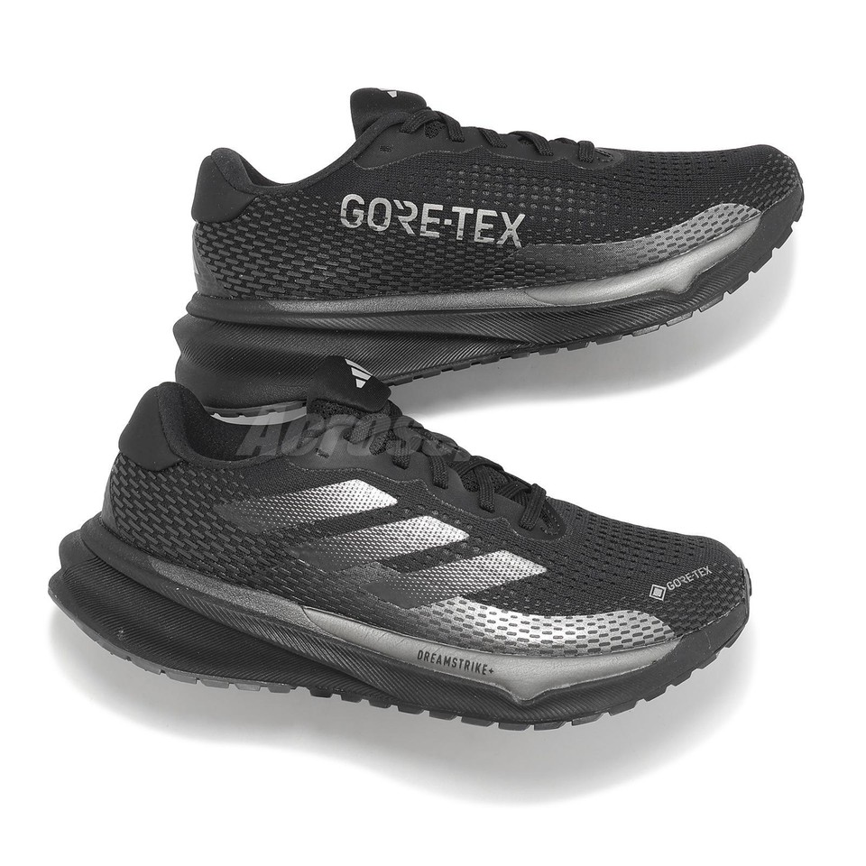 adidas Supernova M GTX Gore-Tex Men Core Black Iron Unisex Running ...