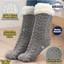 Ontel HHSOCK-MC12/6 Huggle Slipper Socks - Grey for sale online | eBay