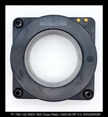 Instrument Transformers 780-102 Current Transformer ~ 1000:5 -Tested ...