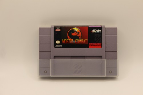 Mortal Kombat SNES (Super Nintendo, 1992) Cartridge Only | eBay