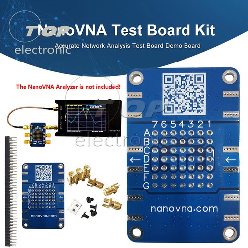 NanoVNA Testboard Kit Tool Durable Accurate Network VNA Analysis Test ...