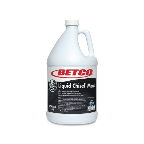 Betco Liquid Chisel Max Non-Butyl Degreaser, 1 Gal, Bottle ...